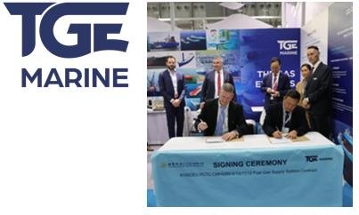 Signing Ceremony during marintec 2023 | TGE Marine